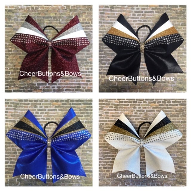 Team Cheer Bow - Custom Cheer Bow - Competition Cheer Bow - Sideline ...