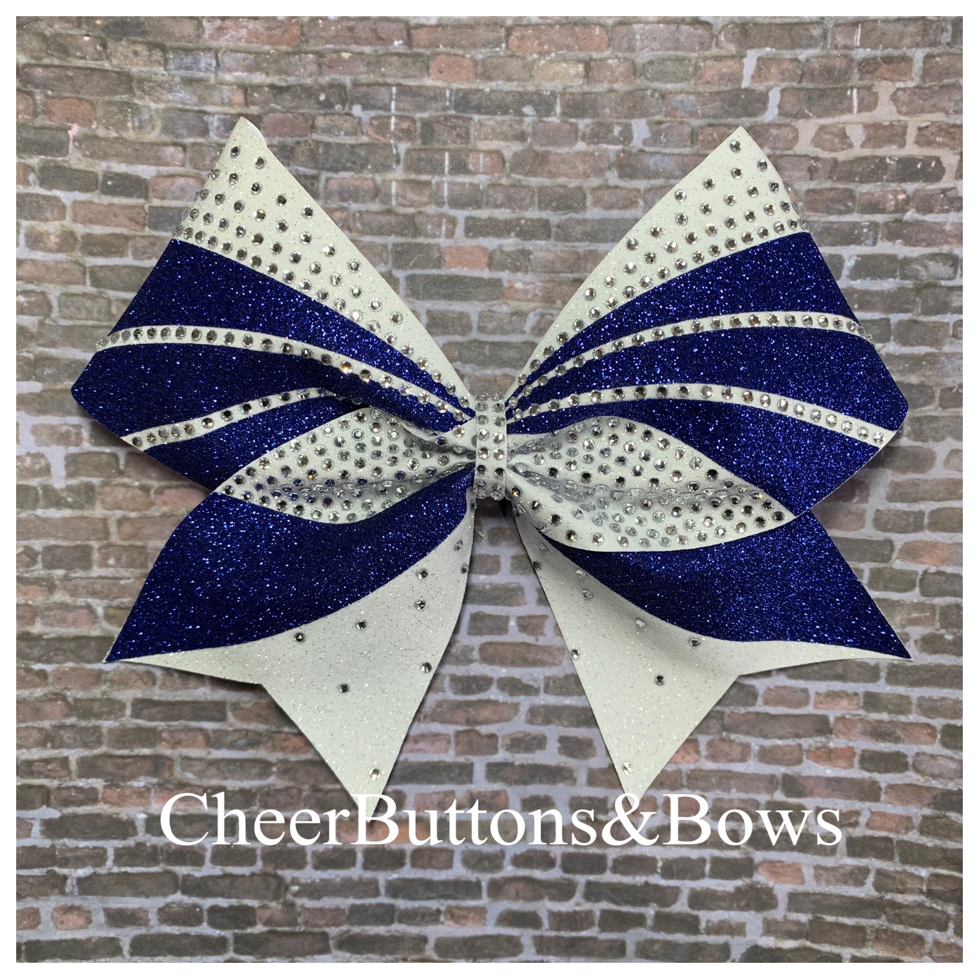 Competition Cheer Bow, Custom Team Cheer Bows, Glitter Cheer Bow ...